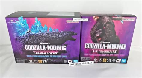 S H MONSTERARTS GODZILLA KONG Set GODZILLA X KONG The New Empire 2024