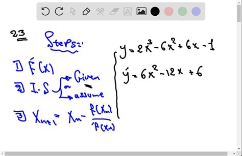 solved apply newton s method using the given initial guess and explain why the method fails