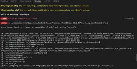 [solved] vue error syntax error typeerror cannot set properties of undefined setting ‘xxx