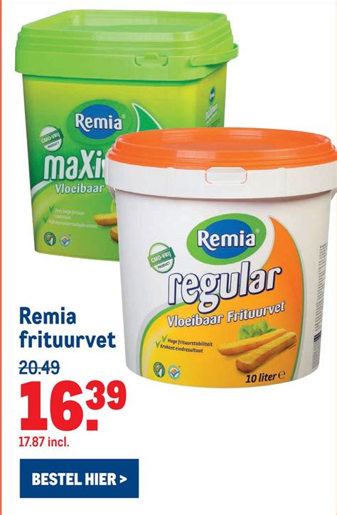 Remia Frituurvet Aanbieding Bij Makro