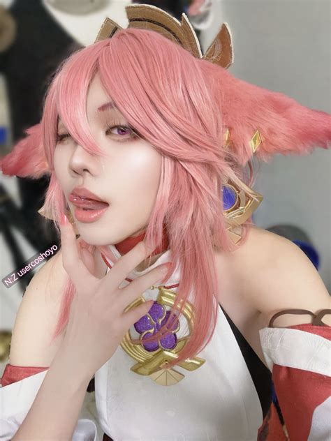 My Yae Miko Cosplay Genshin Impact HoYoLAB