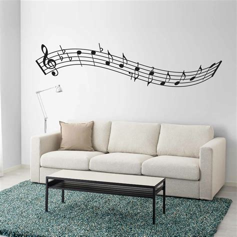 Stickers Note De Musique Autocollant Muraux Et Deco
