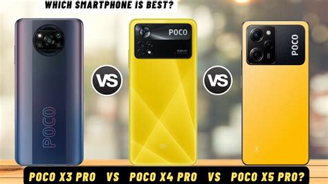 Poco X3 Pro Vs Poco X4 Pro Vs Poco X5 Pro Best Poco Phone YouTube