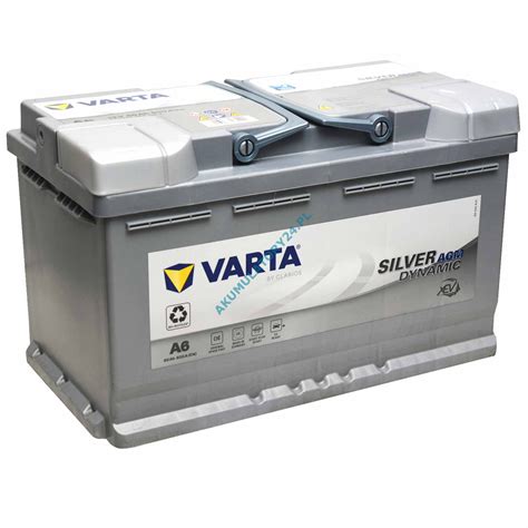 Varta Silver Dynamic AGM A6 12V 80Ah 800A START STOP