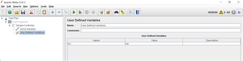 jmeter define test fragment inputs stack overflow
