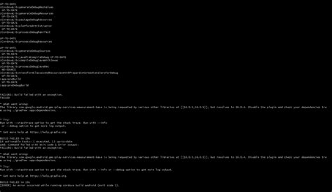 Cordova Error While Building Android When Using Firebase Plugin On