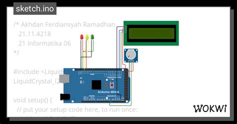 aplikasi lcd led servo dan potensio wokwi arduino and esp simulator hot sex picture