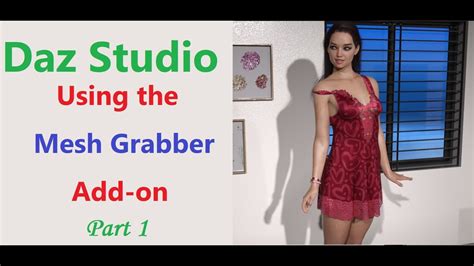 Daz Studio Mesh Grabber Tutorial Part 1 YouTube