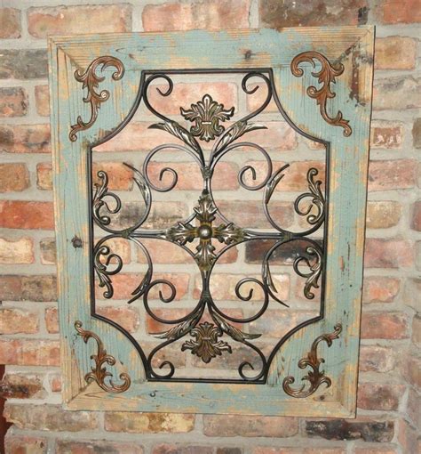 2025 Latest Tuscan Wrought Iron Wall Art