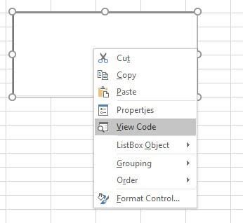 Activex Control In Excel Vba Geeksforgeeks