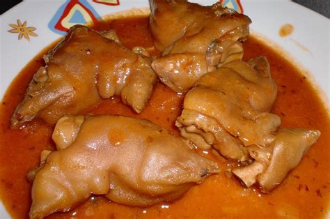 283 Receta MANITAS DE CERDO EN SALSA ESPECIADA MAYTE EN LA COCINA