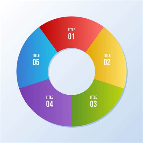 Gráfico circular infografía circular o diagrama circular 533643