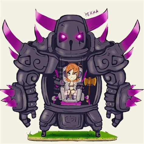Clash Of Clans Pekka Wallpaper Cartoon Fictional Character Action