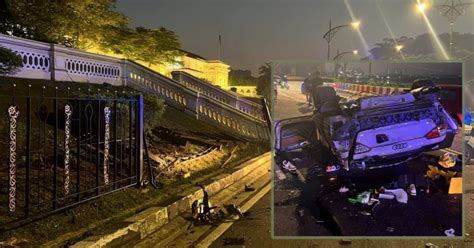 Audi Dipandu Warga Asing Rempuh Pagar Istana Berita Harian