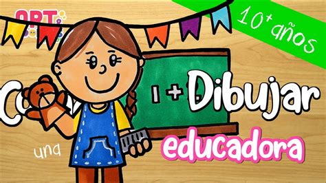 Como Dibujar Una Maestra Paso A Paso Facil Easy Drawings Dibujos