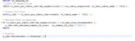 SAP ABAP Central SAP List Viewer With Integrated Data Access ALV With