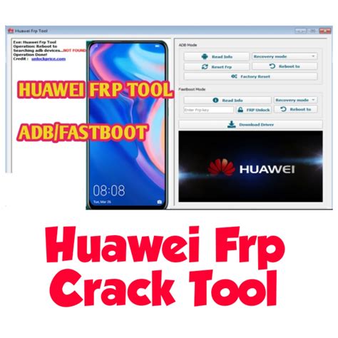 Huawei Frp Remove Tool Adb And Fastboot Mode Remove Frp One Click Free