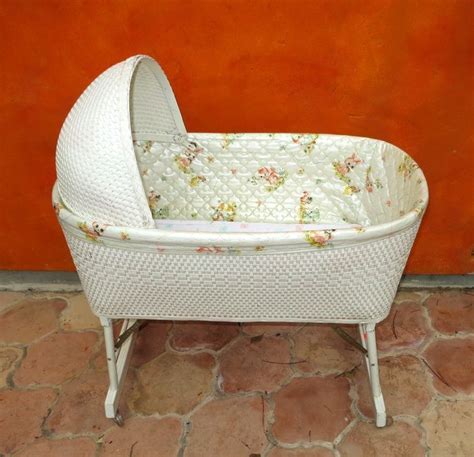 Wicker Bassinet Found On Etsy Baby Bassinet Vintage Baby Bassinet