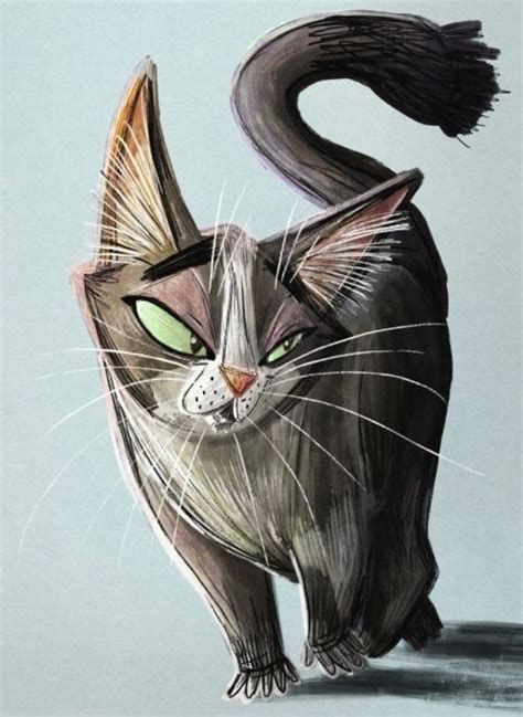 Pin by Muriel Miel on les félins à dessiner in 2024 Cats illustration