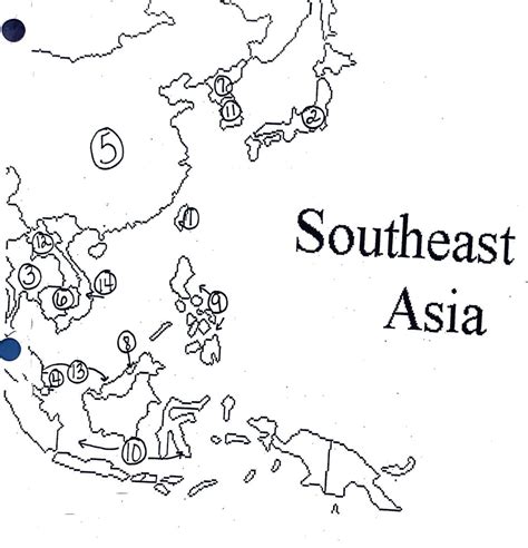 Southeast Asia Map History 7 Diagram Quizlet