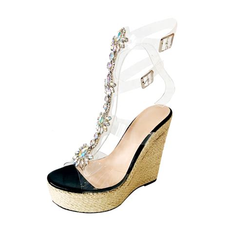 Venta Sandalias De Moda Transparentes En Stock