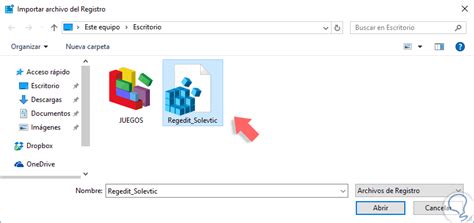 Abrir Editor De Registro Windows 10 Regedit Solvetic