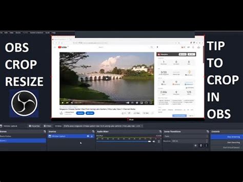 How To Crop Windows Capture In Obs Solution Tip To Crop Or Resize