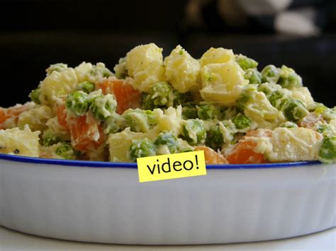 Ensalada rusa receta fácil y nivel Dios