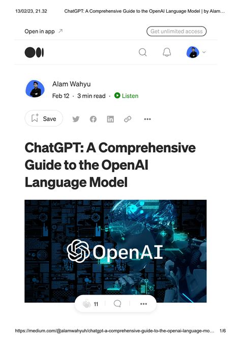 SOLUTION ChatGPT A Comprehensive Guide To The OpenAI Language Model