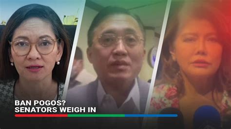 Ban POGOs Senators Weigh In ABS CBN News YouTube