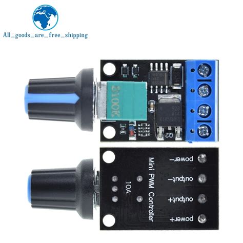 Regulador De Voltaje 5V 12V 10A PWM DC Controlador De Velocidad Del