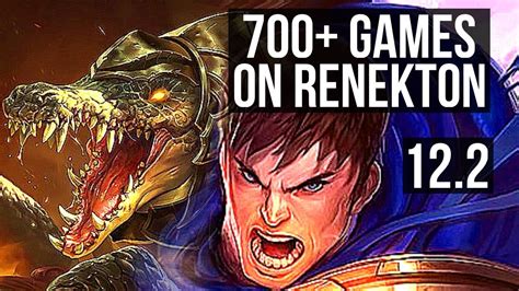 Renekton Vs Garen Top Solo Kills M Mastery Legendary