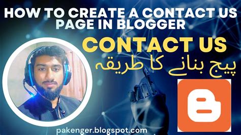 How To Add Contact Form In Blogger Contact Us Generator For Blogger