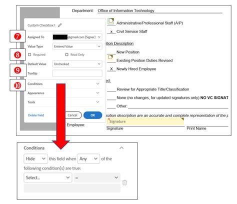 adobe acrobat pro adding a checkbox with either or options oit knowledge base