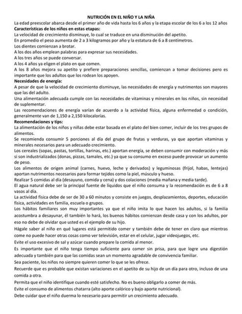 Nutricion en el niño y la niña sandra munguia morfin uDocz