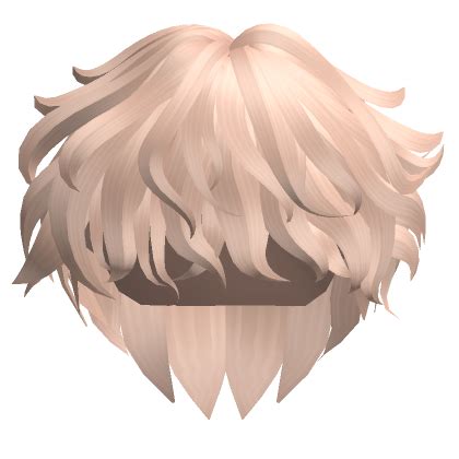 Blonde Fluffy Messy Hair Roblox Item Rolimon S