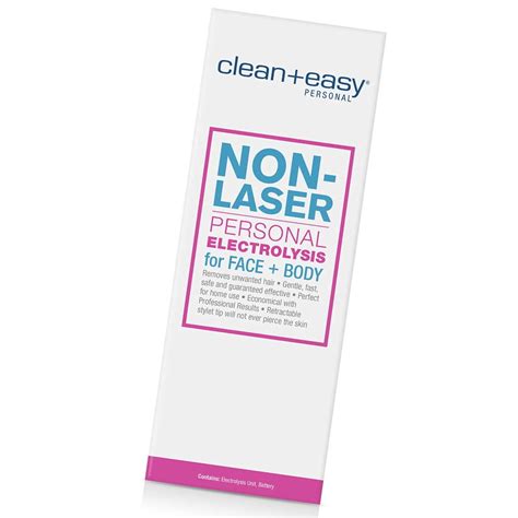 Clean Easy Non Laser Personal Electrolysis For Face And Body