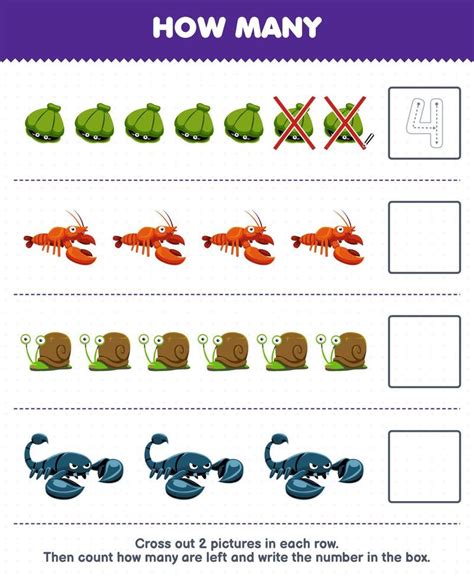 Juego Educativo Para Ni Os Cuenta Cu Ntos Lindos Dibujos Animados