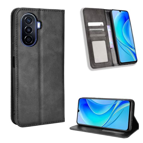 For Huawei Nova Y70 Nova Y70 Plus Magnetic Buckle Retro Texture