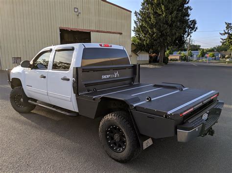 Custom Truck Beds SherpTek SherpTek Custom Gear Hauling Solutions