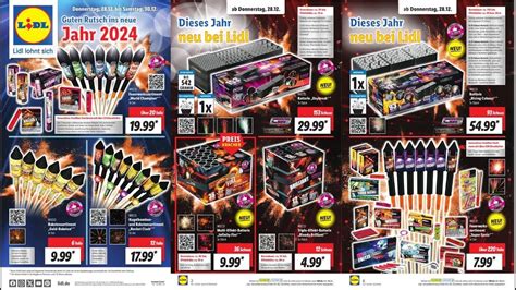 Offizielles Lidl Feuerwerk Prospekt Mit Regionalen