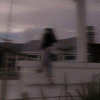 Cewe Hijab Pap Blur Dark Photo Aesthetic