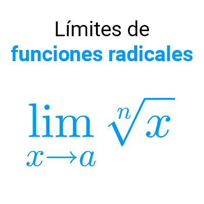Límites de Funciones Algebraicas en Punto e Infinito