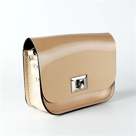 Small Pixie Bag Patent Naked Taupe