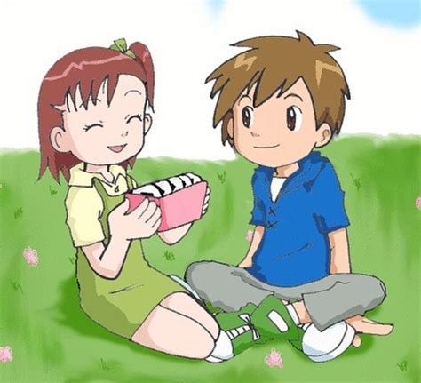 Katou Juri Jeri And Matsuki Takato Digimon Tamers Digimon Frontier
