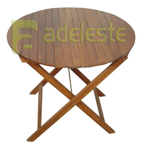 Mesas Plegables De Madera En Eucaliptus Grandis 2 490 00 En Mercado