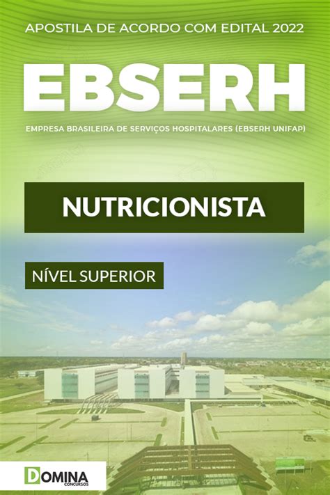 Apostila Concurso EBSERH HU UNIFAP 2022 Nutricionista