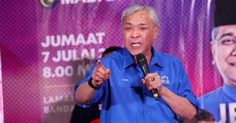 Isu 3R Jangan Lakukan Character Assassination Ahmad Zahid Harian