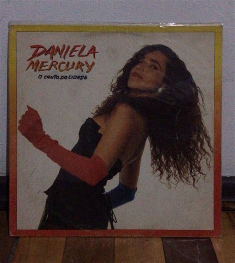 Disco Daniela Mercury O Canto da Cidade Item de Música Usado