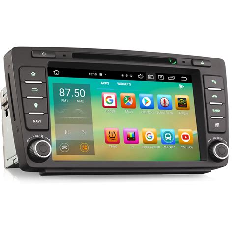 Erisin 8 Android 10 0 Car Stereo DAB Radio For Skoda Superb Octavia